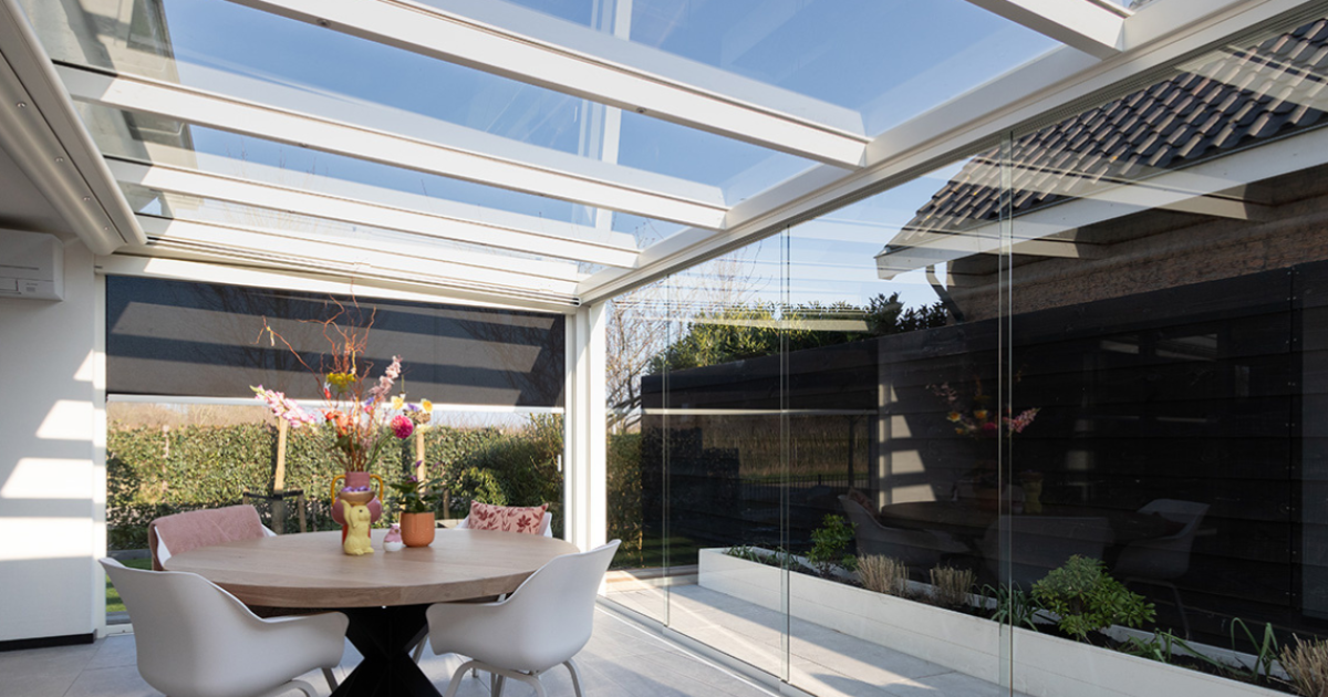 Veranda met glazen dak? Voordelen en tips | Verandaliving